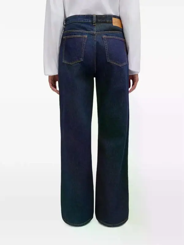 GANNI Lari Jeans In Dark Rinse Denim
