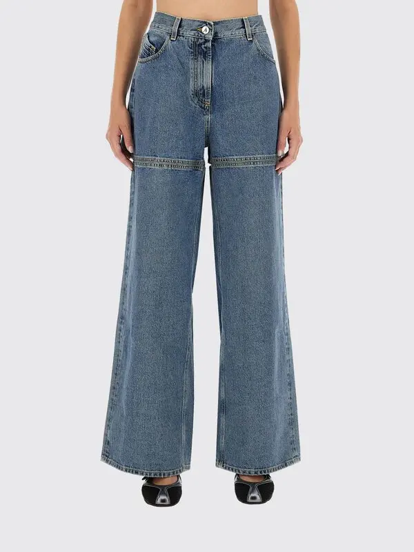 Attico Wide Leg Jeans