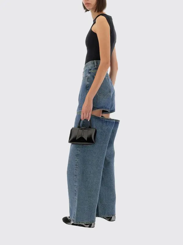 Attico Wide Leg Jeans