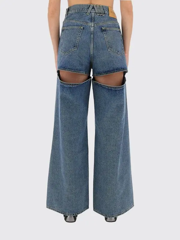 Attico Wide Leg Jeans