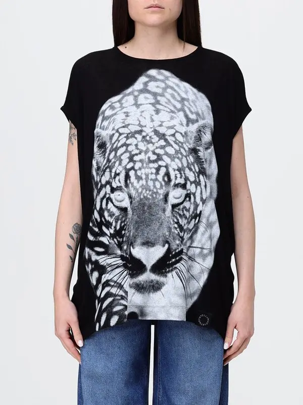 Stella McCartney Graphic T-shirt - Black