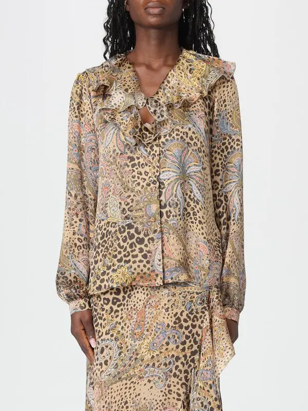 Etro Printed Blouse - Beige