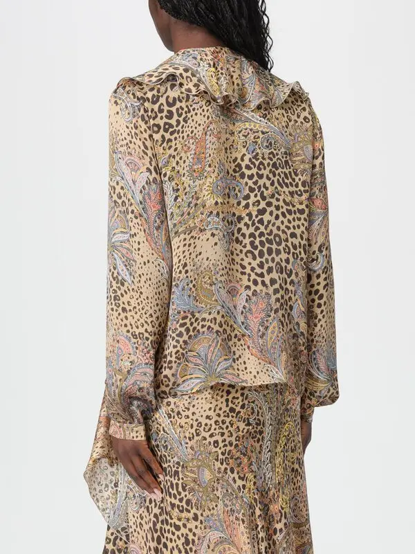 Etro Printed Blouse - Beige