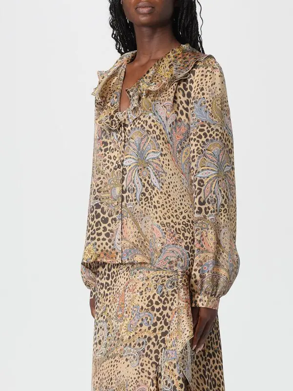 Etro Printed Blouse - Beige