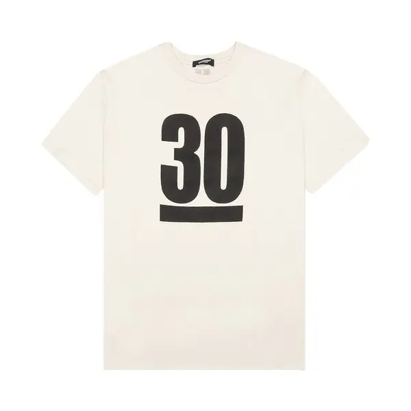 UNDERCOVERISM 30th Anniversary Short-sleeve T-shirt - Cream
