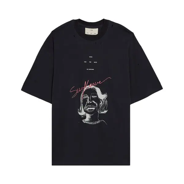 SONG FOR THE MUTE Sunflower Oversized Tee