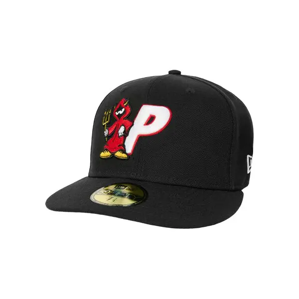 PALACE Right And Wrong P New Era 59fifty Cap - Black