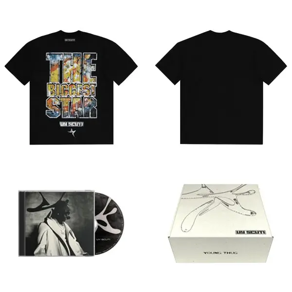 SP5DER Biggest Star Tee Box Set - Black