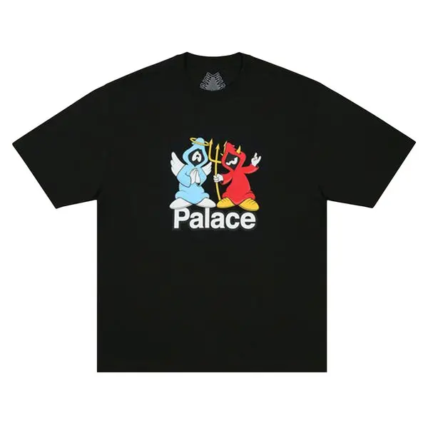 PALACE Right And Wrong T-shirt - Black
