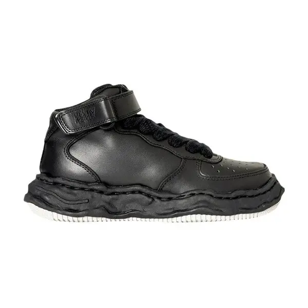 Mihara Yasuhiro Wayne High-top Sneakers - Black