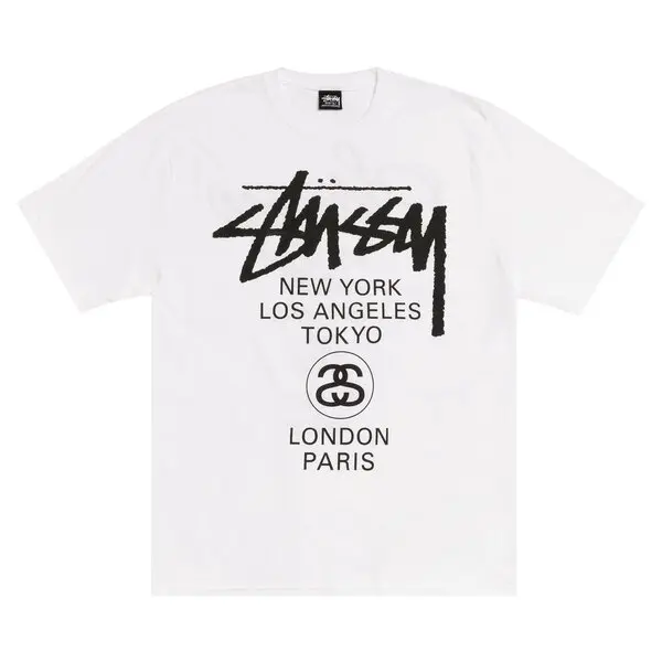 StÜssy Printed T-shirt - White