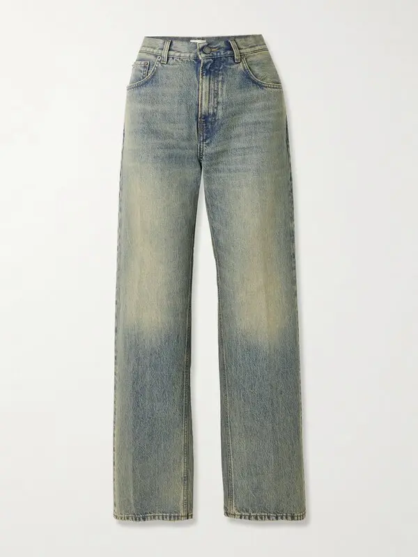 HAIKURE Bonnie Mid-rise Straight-leg Jeans - Blue