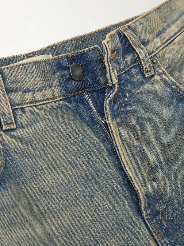 HAIKURE Bonnie Mid-rise Straight-leg Jeans - Blue
