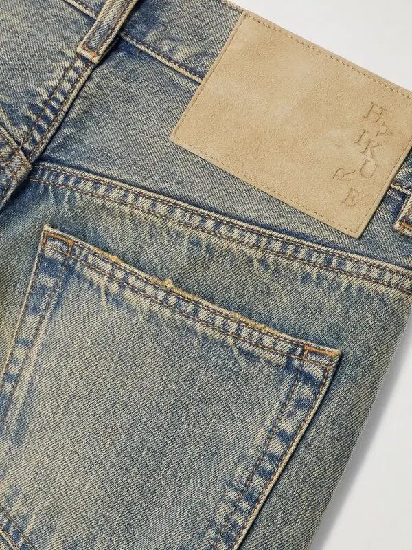 HAIKURE Bonnie Mid-rise Straight-leg Jeans - Blue