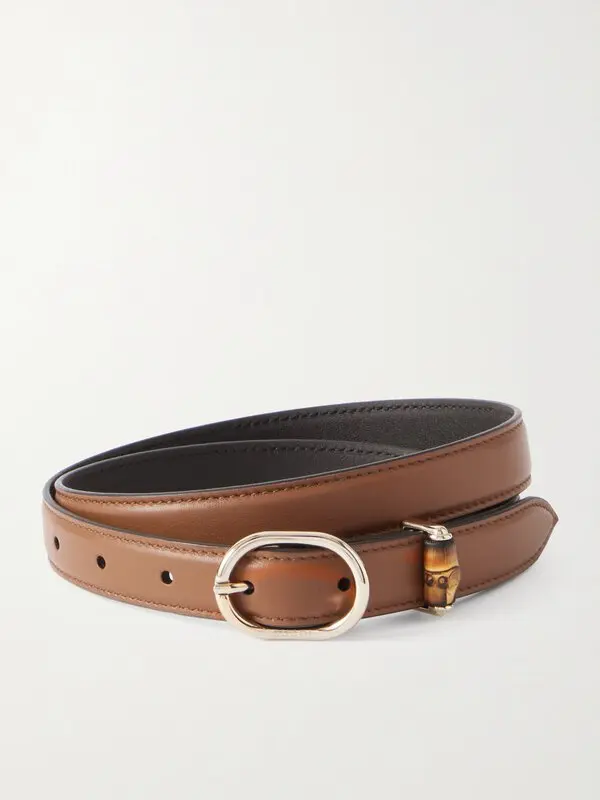 Gucci Leather Belt - Brown