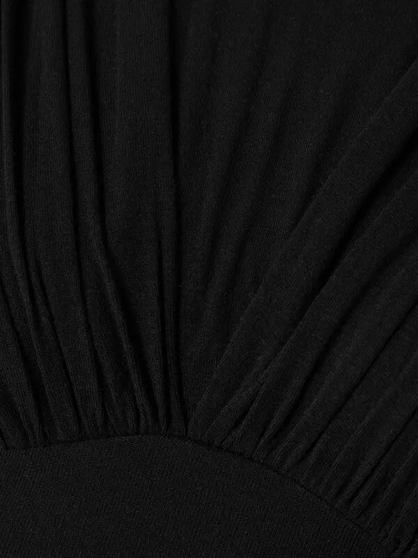 AGOLDE Abbi Ruched Mini Dress