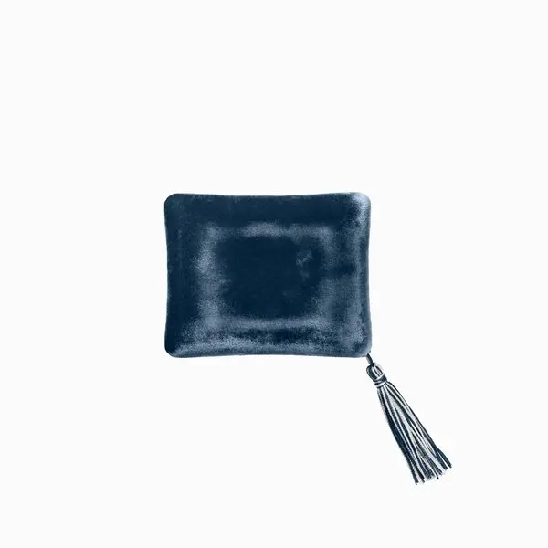 Sophie Bille Brahe Velvet Lily Bleu Jewellery Box