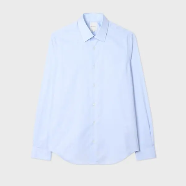 Paul Smith Super Slim-fit Sky Pin-dot Easy Care Shirt