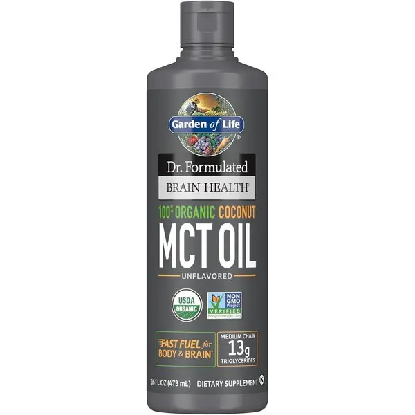 GARDEN OF LIFE Dr. Formulated Brain Health 100% Organic Coconut Mct Oil - One-color