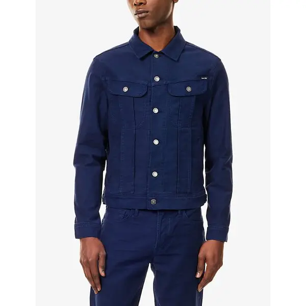TOM FORD Soft Regular-fit Cotton-blend Jacket
