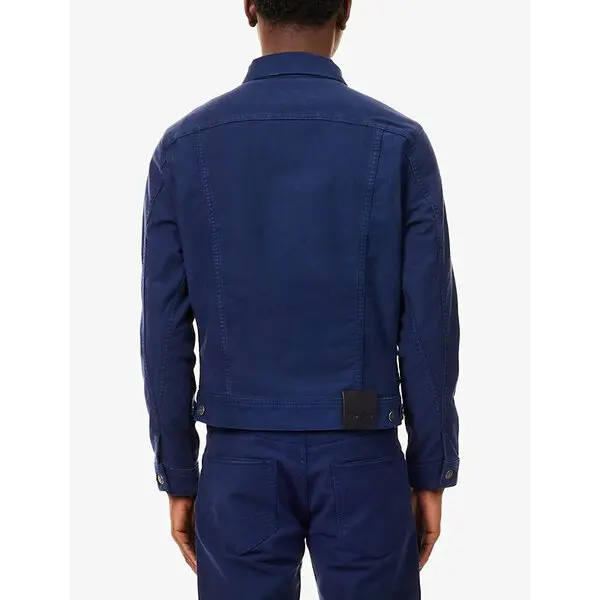 TOM FORD Soft Regular-fit Cotton-blend Jacket