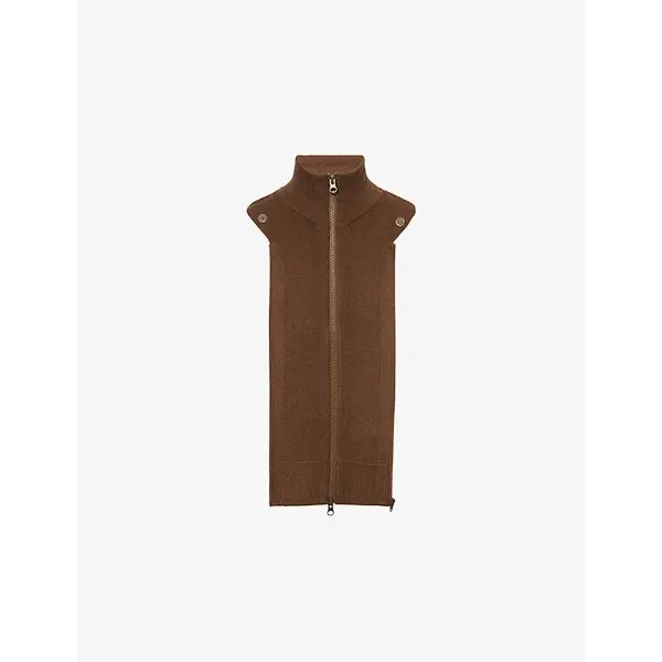 Veronica Beard Uptown Dickey Wool And Cashmere-blend Collar