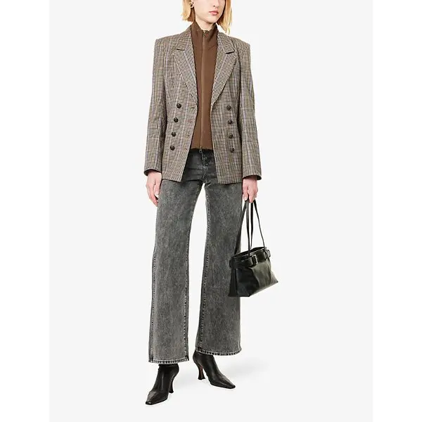 Veronica Beard Uptown Dickey Wool And Cashmere-blend Collar