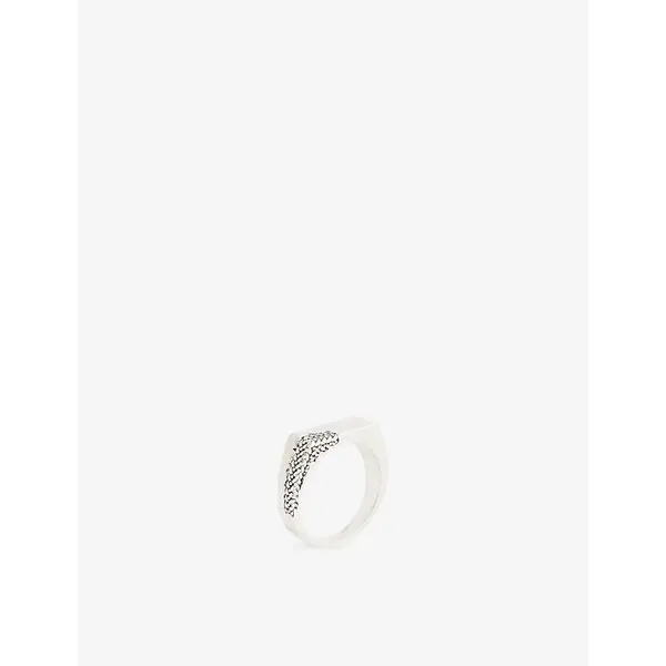 SERGE DENIMES Verso Sterling Ring