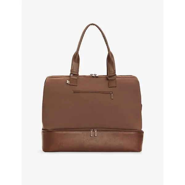 BEIS Canvas And Leather Tote Bag - Maple