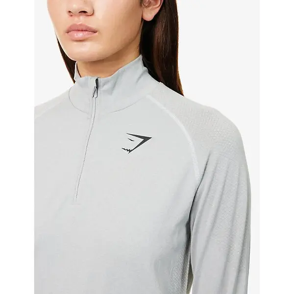 GYMSHARK Woven Zip-up Jacket