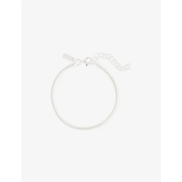 COMMONLINES 925 Sterling Snake Chain Bracelet - Silver