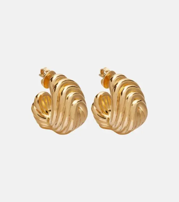 Bottega Veneta Plated Sterling Silver Earrings - Gold