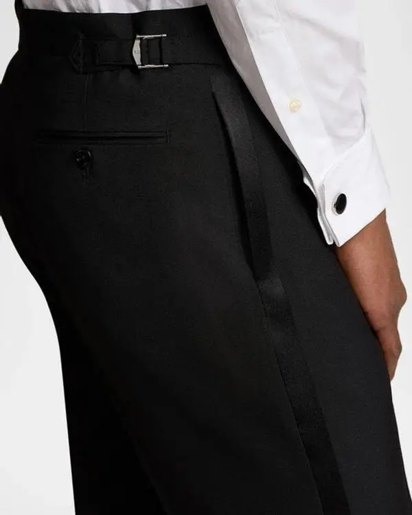 Polo Ralph Lauren Apos;s Tailored Fit Wool Barathea Peak Lapel Tuxedo