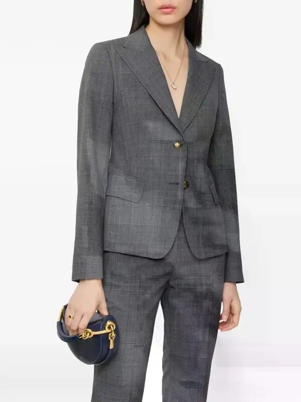Burberry Single-breasted Wool Blazer