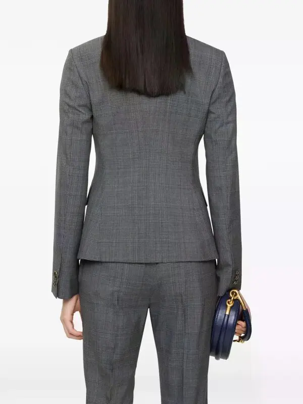 Burberry Single-breasted Wool Blazer