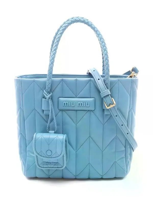 Miu Miu 2010s Trapuntata Handbag