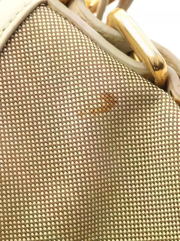 Prada Logo-detail Jacquard Shoulder Bag