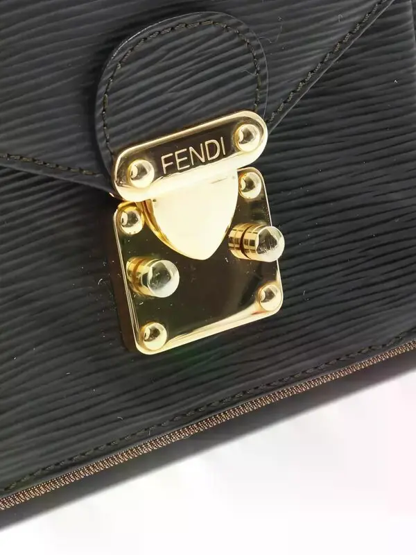 Fendi Zucca Canvas Two-way Handbag