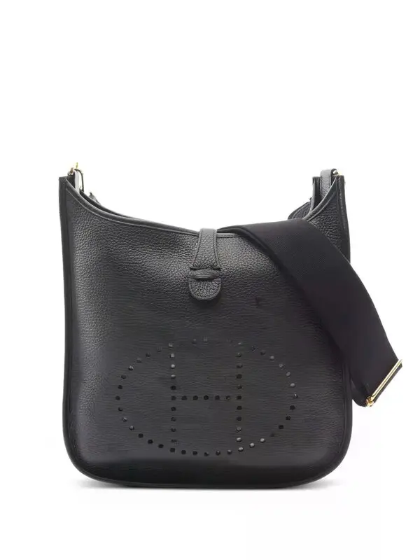 Hermès 2023 Pm Evelyne Shoulder Bag - Black