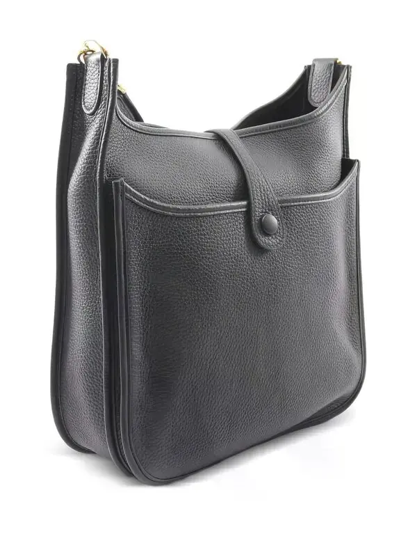 Hermès 2023 Pm Evelyne Shoulder Bag - Black