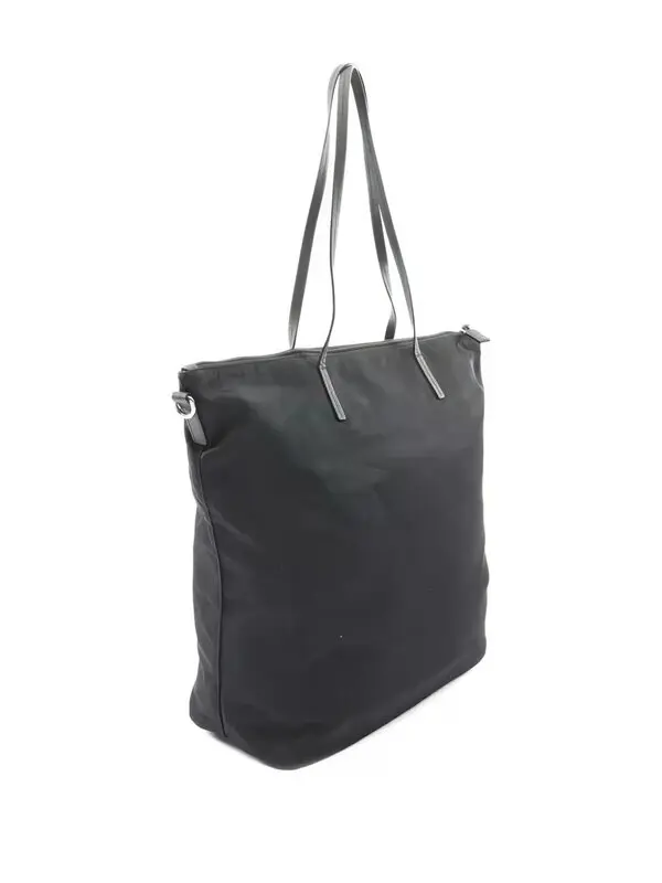 Prada 2010s Zip-fastening Tote Bag