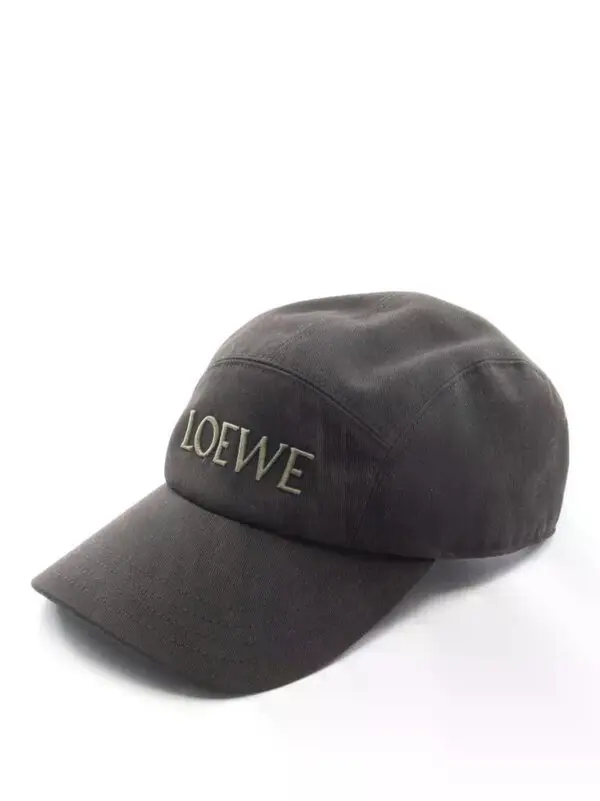 Loewe Embroidered Logo Cap - Black