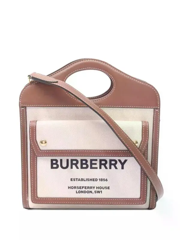 Burberry 2000s Horseferry Tote Bag