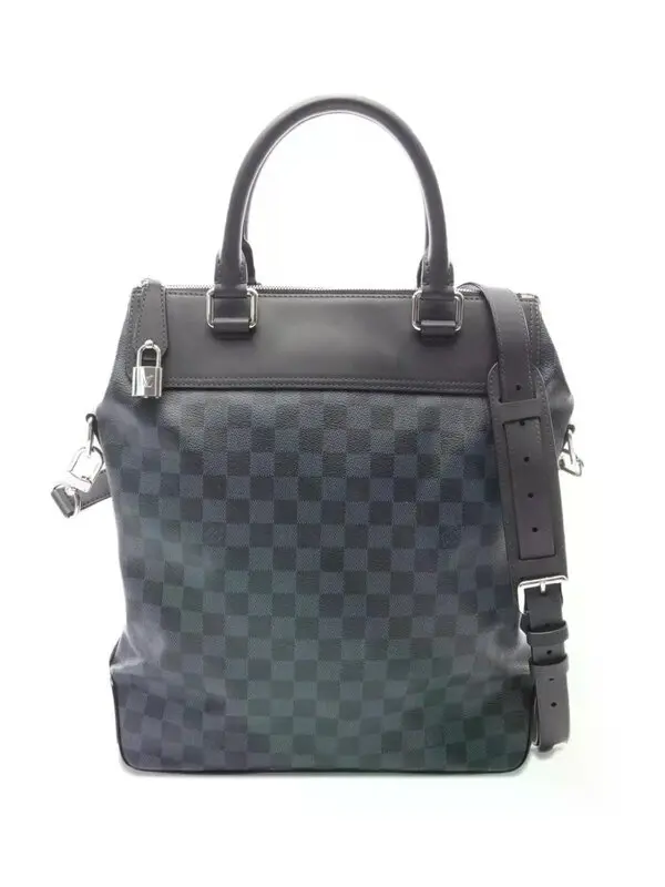 LOUIS VUITTON 2014 Greenwich Tote Bag - Black