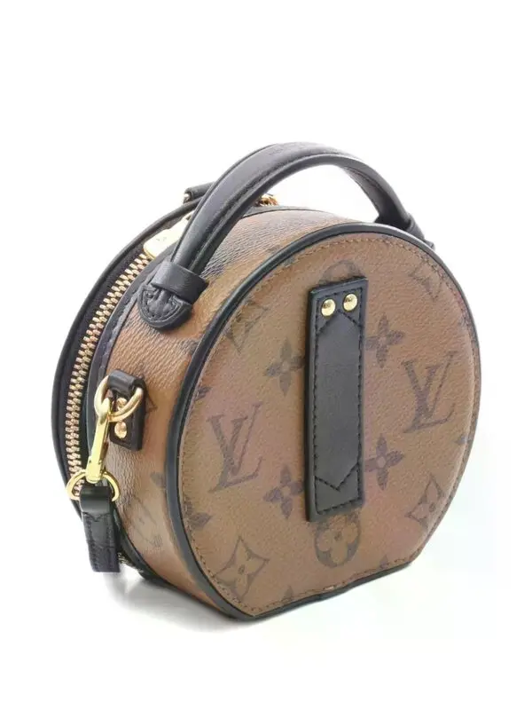 LOUIS VUITTON 2021 Mini Monogram Round Handbag