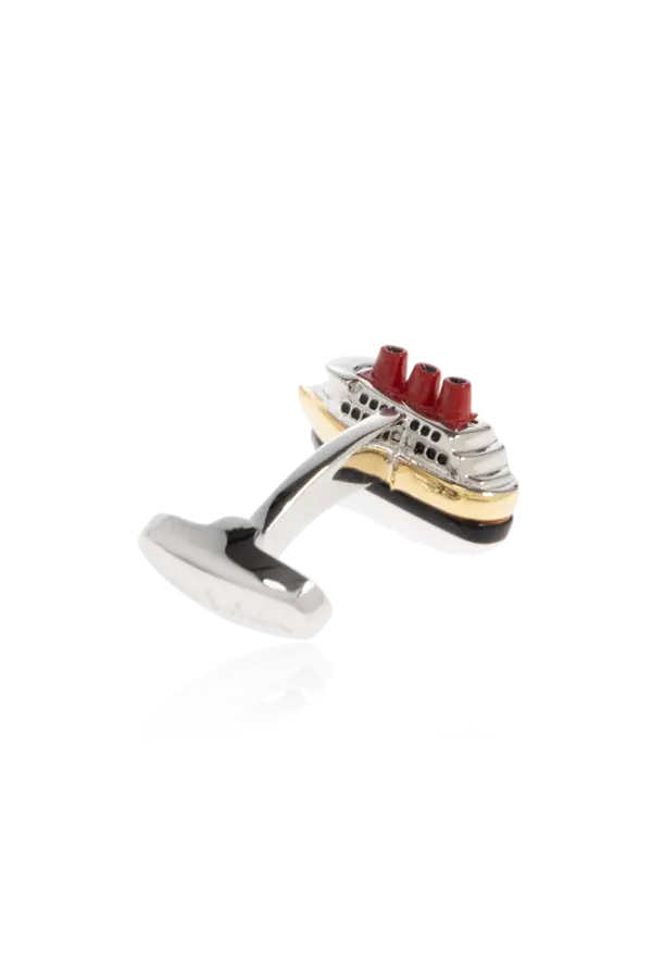 Paul Smith Cufflinks With A Ship Motif