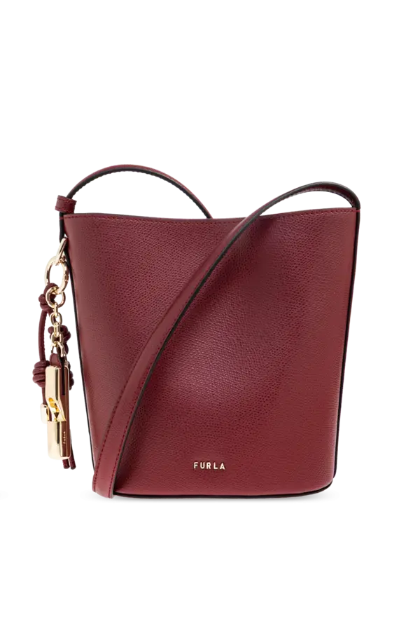 Furla Roxie Small Shoulder Bag - Burgundy