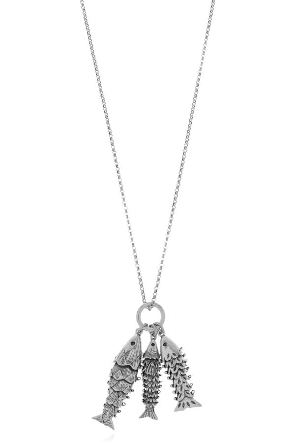 Isabel Marant Brass Necklace - Silver
