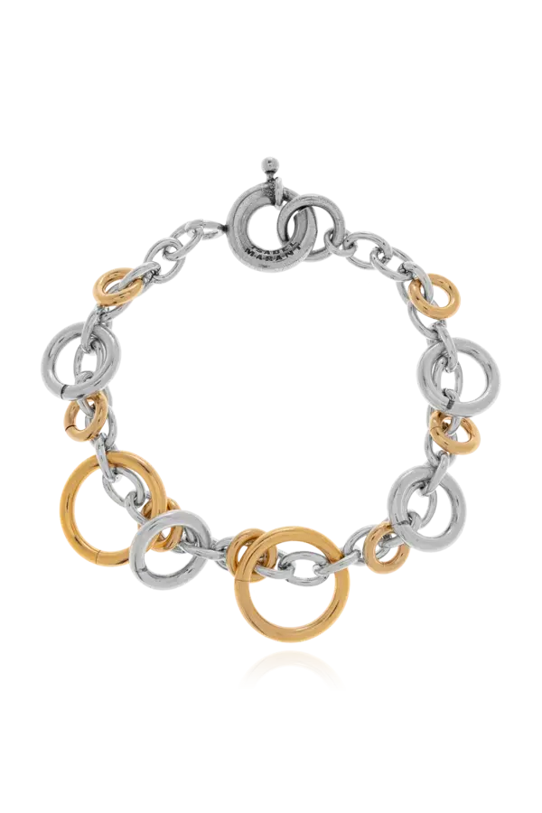 Isabel Marant Brass Link Bracelet - Silver