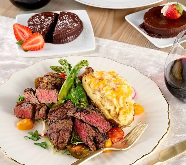 KANSAS CITY STEAK A-d Kansas City12 Medallions,8 Potatoes & Cakes Auto-delivery - One-color